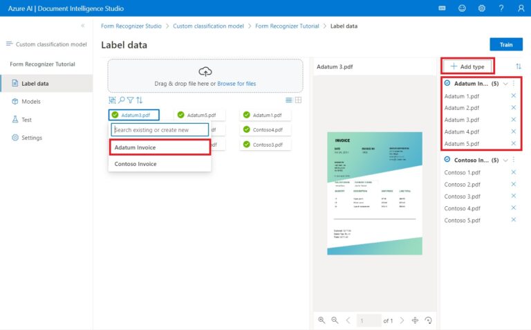 Document Classification With Power Automate And Azure AI