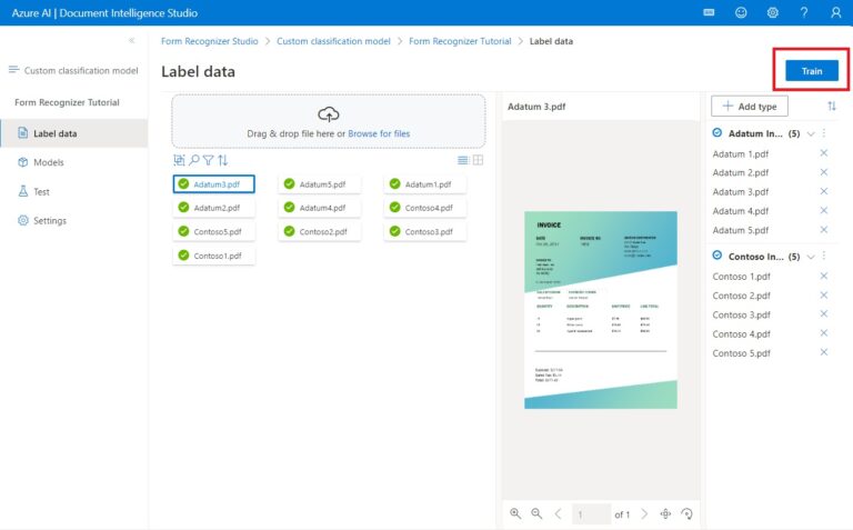 Document Classification With Power Automate And Azure AI