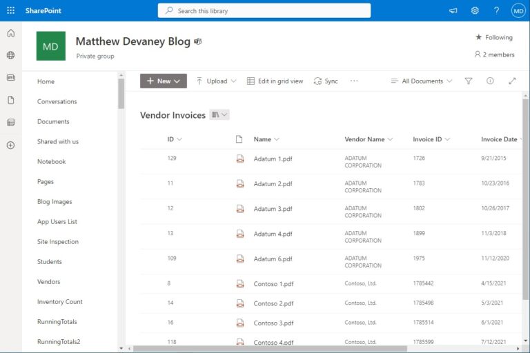 SharePoint Document Library In A Power Apps Custom Page