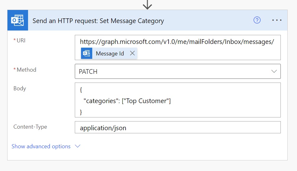 How To Set An Email Category In Power Automate