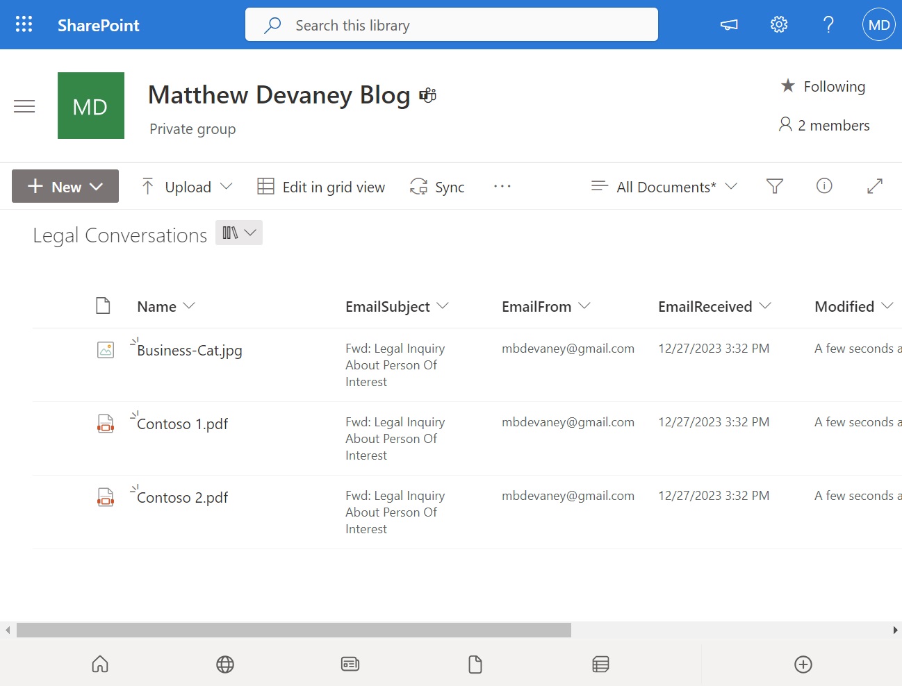 Power Automate: Save Email Attachments To SharePoint Library