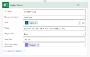 Fill-In An Excel Template With Power Automate