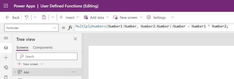 Power Apps User Defined Functions: Write Code Once And Reuse