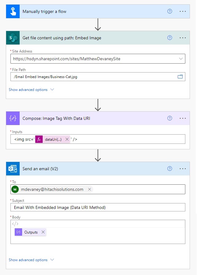3 Ways Power Automate Can Embed An Image In Email