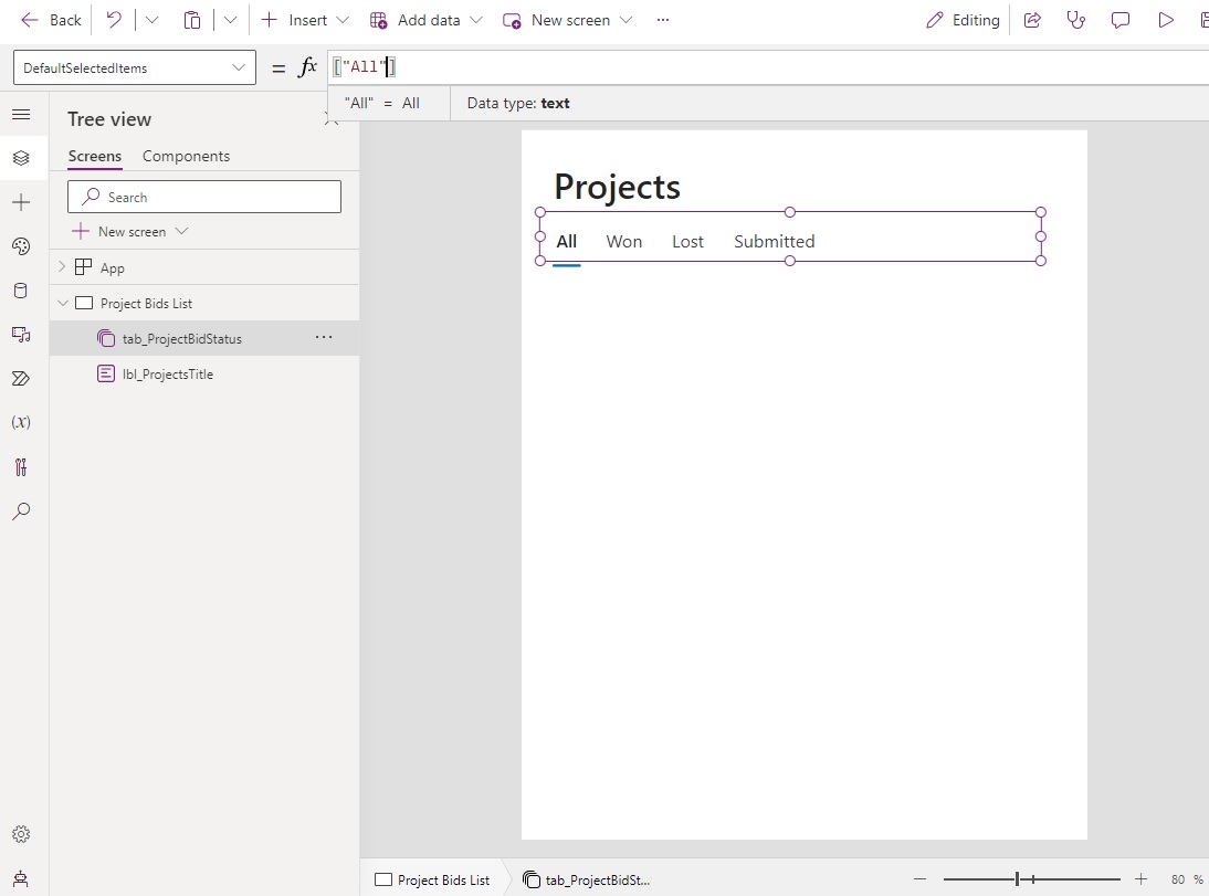 Power Apps: Filter Gallery With A Tab List