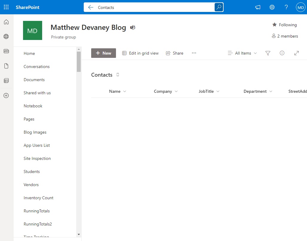 Power Apps Tabbed Form Using Tab List Modern Control