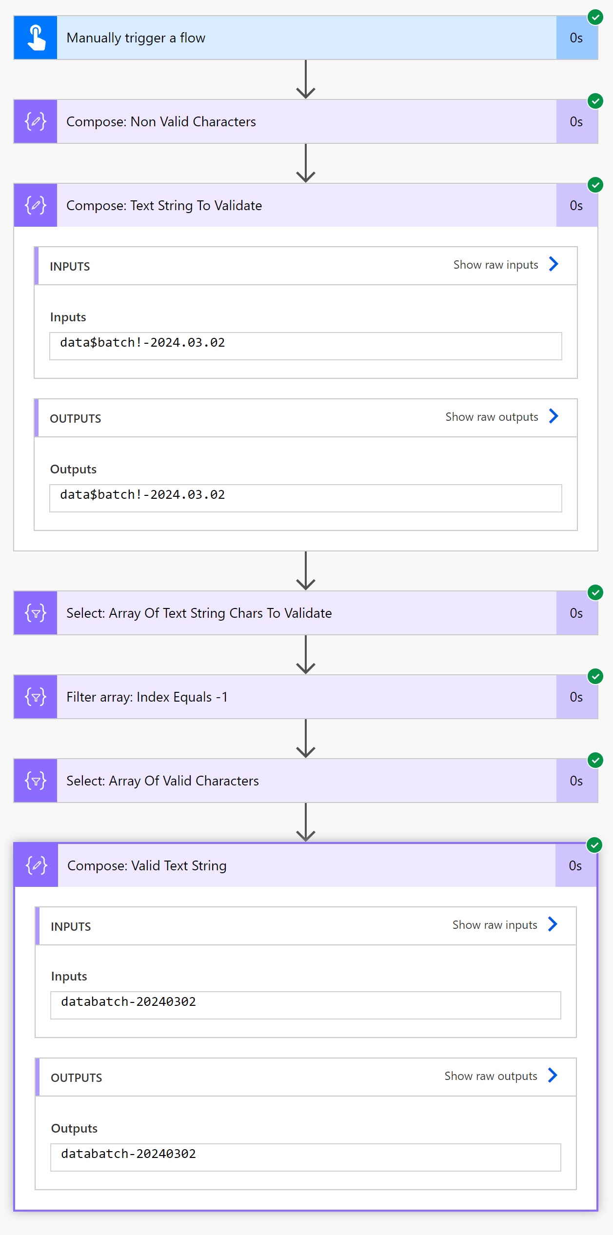 Power Automate Remove Characters From A String