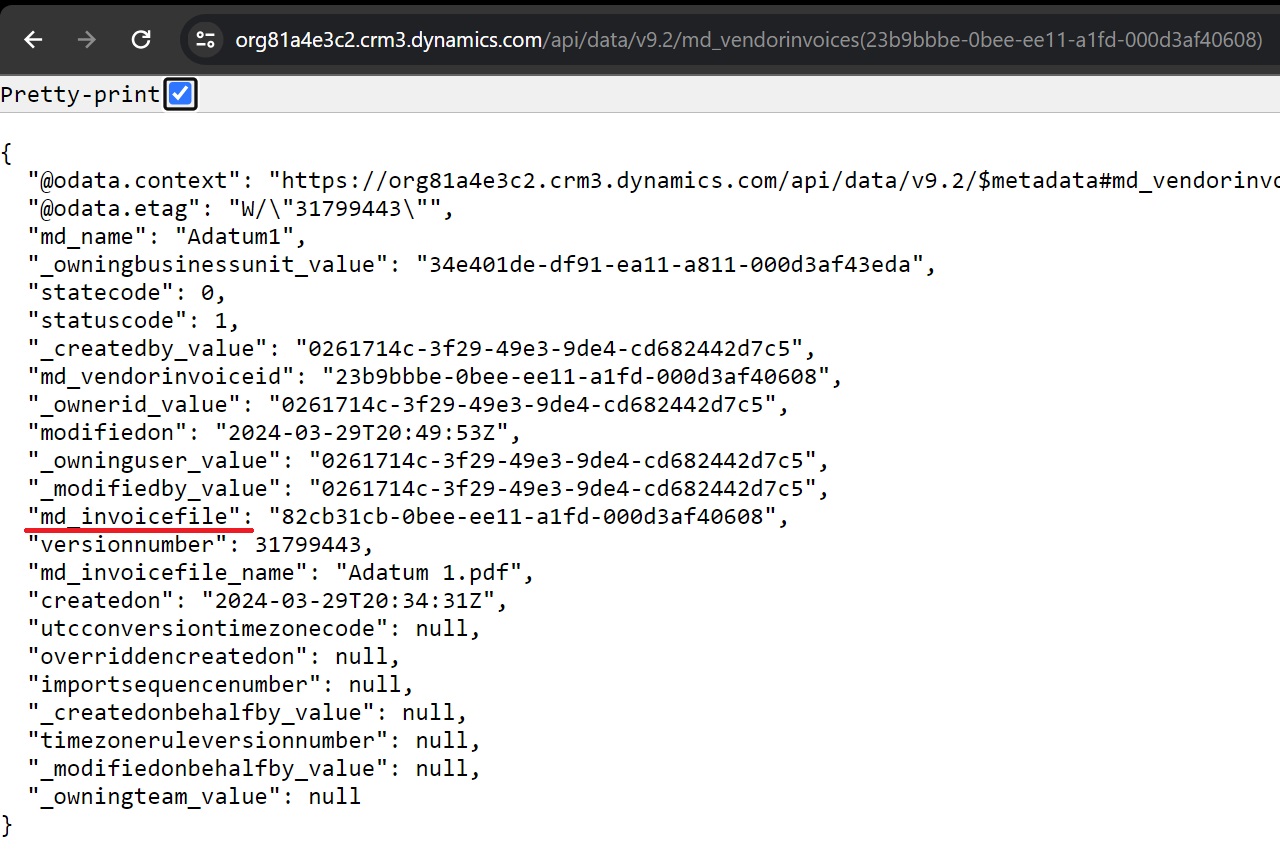 Power Apps: Download File From Dataverse File Column