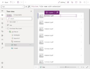 Power Apps: Download File From SharePoint Document Library