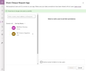 Share Canvas App With A Microsoft 365 Group In Power Apps