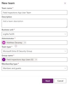 Share A Model-Driven App With An Entra Security Group