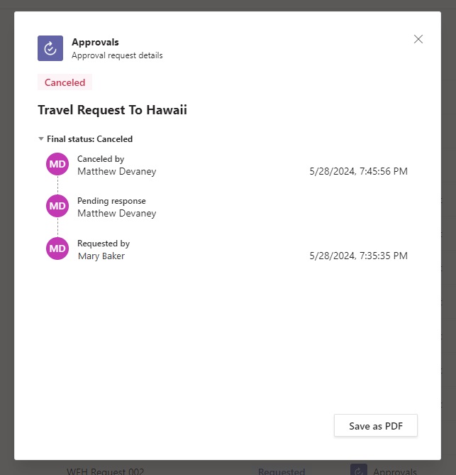 Cancel An Approval In Power Automate