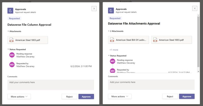 Power Automate Approvals Attachments With Dataverse Files