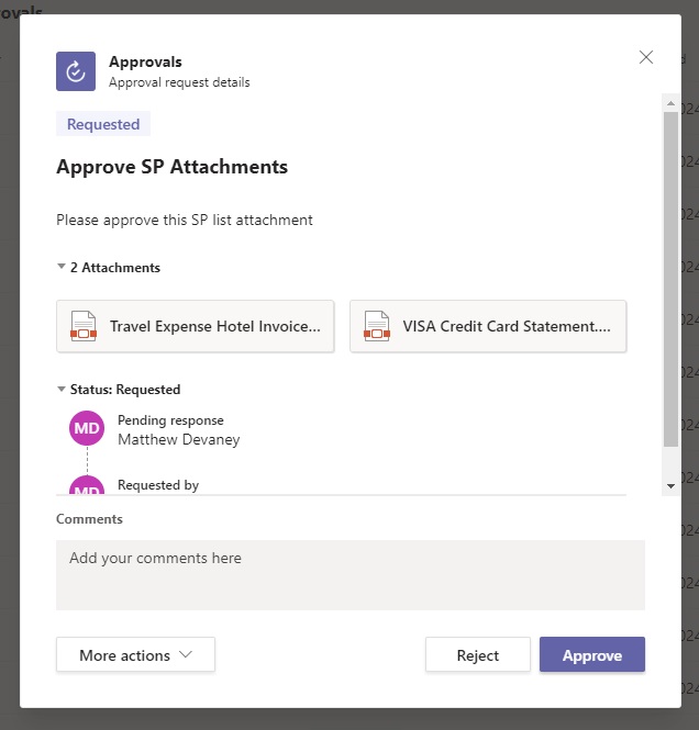 How To Add Power Automate Approval Attachments (SharePoint)