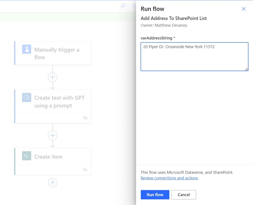 Power Automate Create Text With Gpt And Ai Prompts