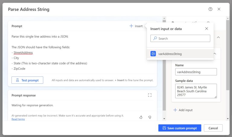 Power Automate Create Text With Gpt And Ai Prompts