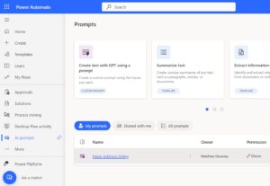 Power Automate: Create Text With GPT & AI Prompts