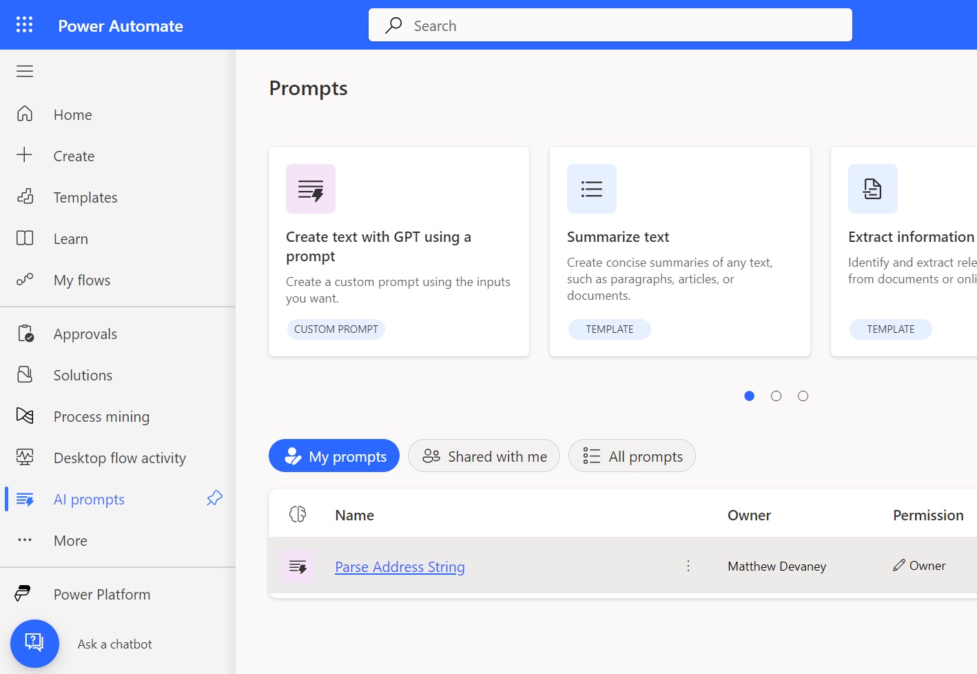 Power Automate: Create Text With GPT & AI Prompts