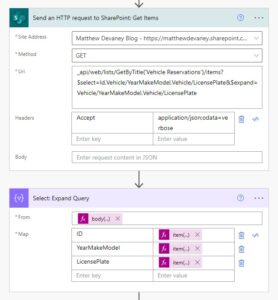 Power Automate Expand Query To Join SharePoint Lists